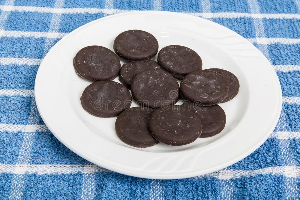 Frozen Thin Mint Cookies stock photo. Image of cookies - 47387716