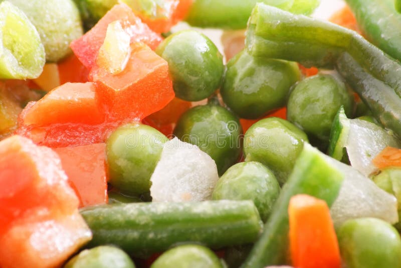 Frozen vegetables stock image. Image of frosted, multicolored - 8779803