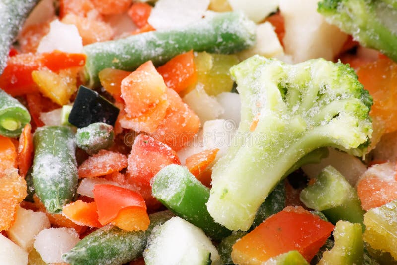 Frozen vegetables stock photo. Image of closeup, health - 9509858
