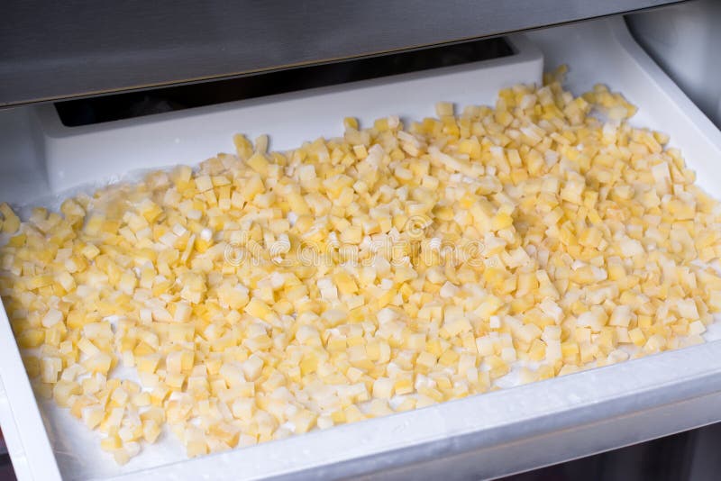 Frozen Vegetables in the Freezer Stock Image - Image of closeup ...