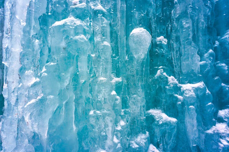 Frozen Wall Texture in Natural Ice Cave on Winter Stock Photo - Image ...