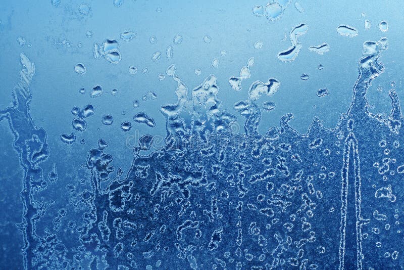 Frozen water drops stock photo. Image of rime, cold, crystallization ...