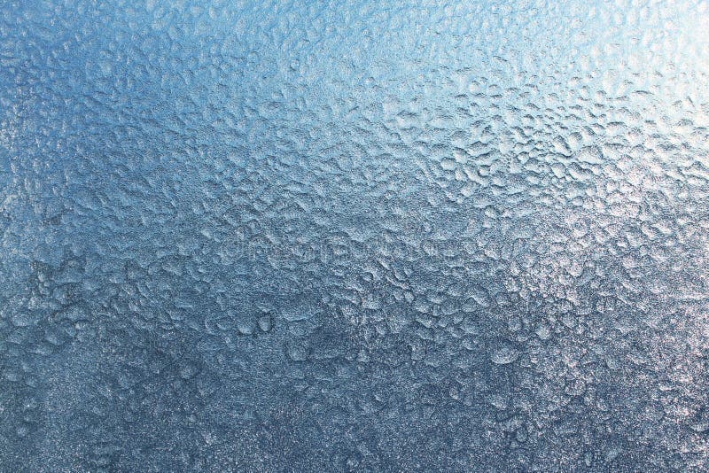 Frozen Water Drops on Glass Stock Photo - Image of close, abstract ...