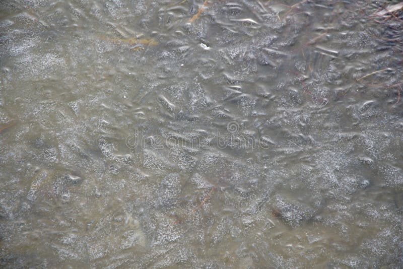 Frozen Water Surface of the Reservoir, Stock Photo - Image of landscape ...