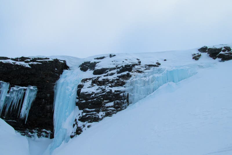 A Frozen Waterfall with Ice Stock Photo - Image of nature, cold: 11825508