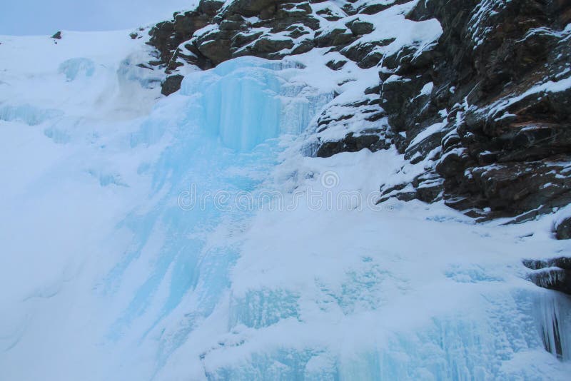A Frozen Waterfall with Ice Stock Photo - Image of nature, cold: 11825508