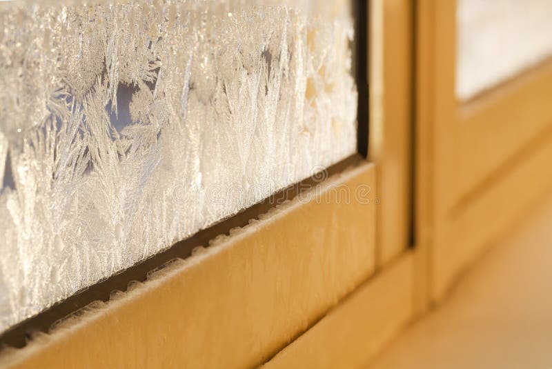 Frozen window glass stock image. Image of lines, minus - 83070525