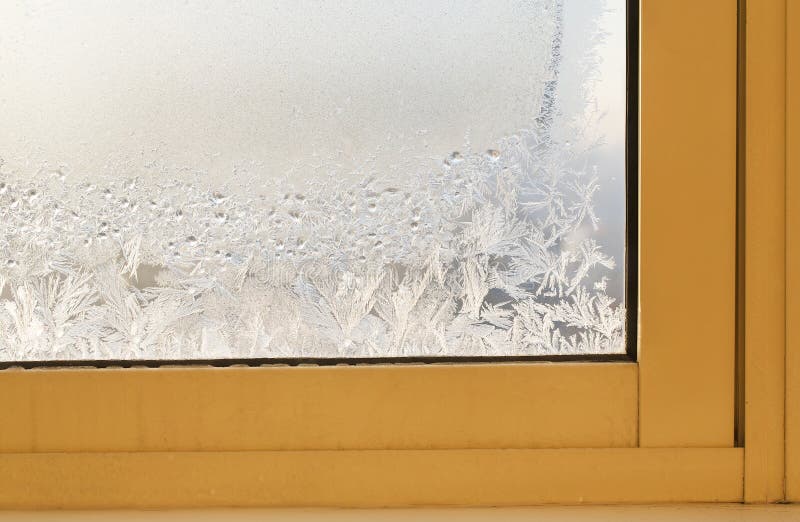 Frozen window glass stock image. Image of lines, minus - 83070525