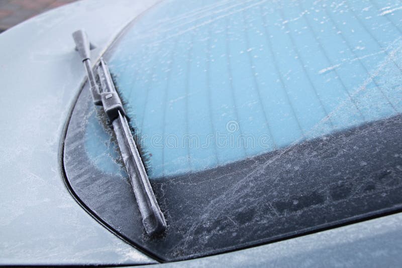 Frozen Windscreen stock photo. Image of frosty, wind, windscreen - 143498