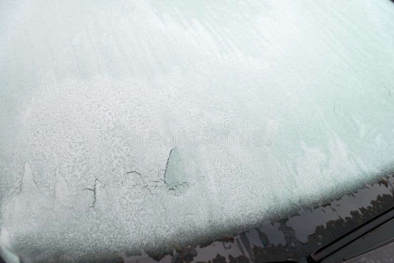 Frozen windshield stock photo. Image of security, danger - 70601336