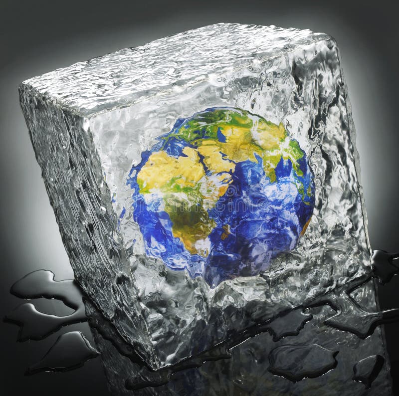 Frozen World stock photo. Image of cold, world, earth - 9979118