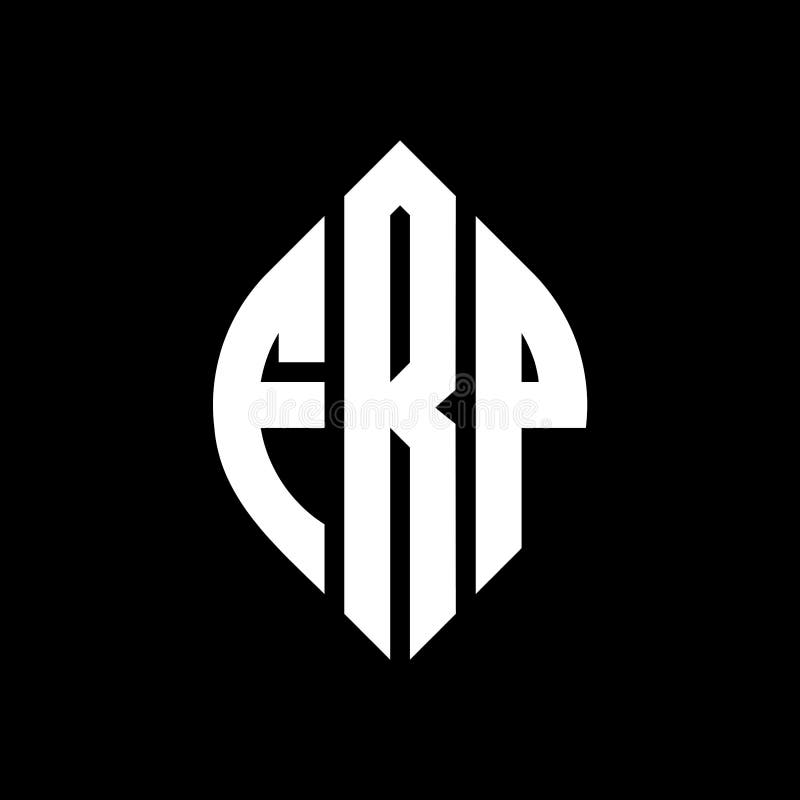 FRP Circle Letter Logo Design with Circle and Ellipse Shape. FRP ...