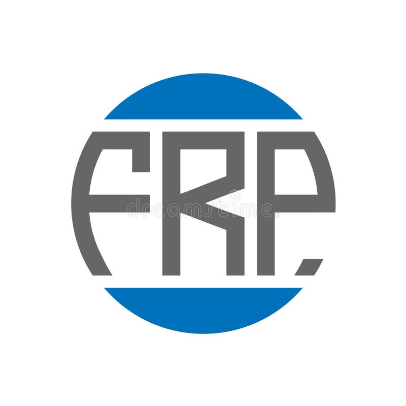 FRP Letter Logo Design on White Background. FRP Creative Initials ...