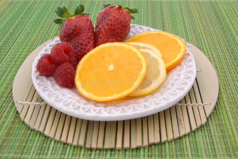 Fruit stock photo. Image of strawberries, nature, lemon - 13481738