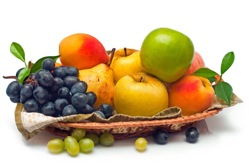 Fruit Cornucopia stock image. Image of conicopia, healthy - 10784601