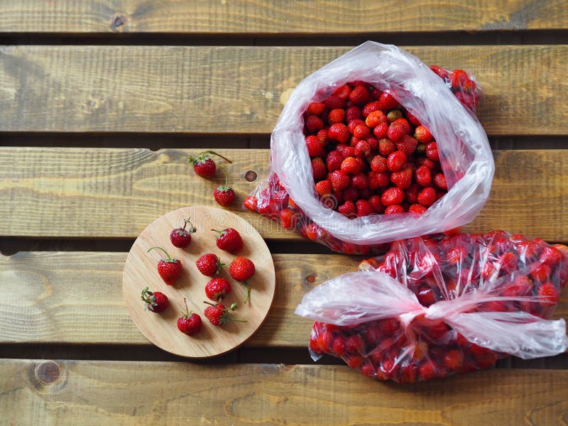 Summer berries stock photo. Image of colorful, bags - 193819150