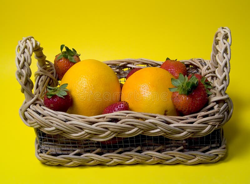 Fruit In Basket Picture. Image: 13089