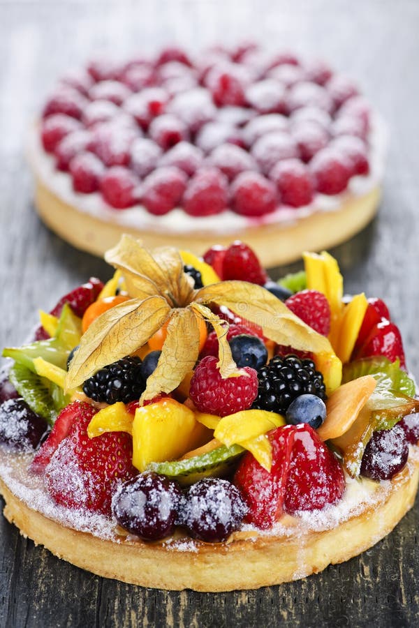 Assorted Tarts and Pastries Stock Image - Image of danish, homemade ...