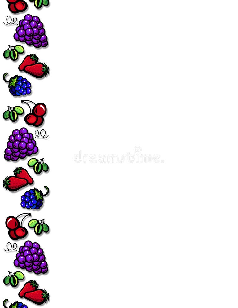 Fruit Border Stock Illustrations – 24,014 Fruit Border Stock ...