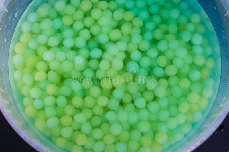 Fruit bubble tea stock photo. Image of green, bucket - 279425046