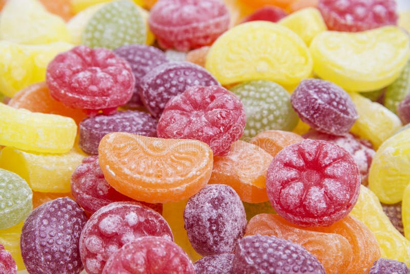 Fruit candies stock image. Image of orange, food, sour - 30262147