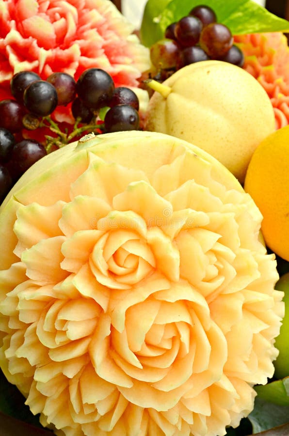 Easy Fruit Carving Ideas