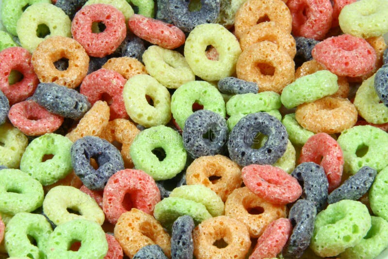 Fruit cereal stock image. Image of round, snack, colorful - 3716223