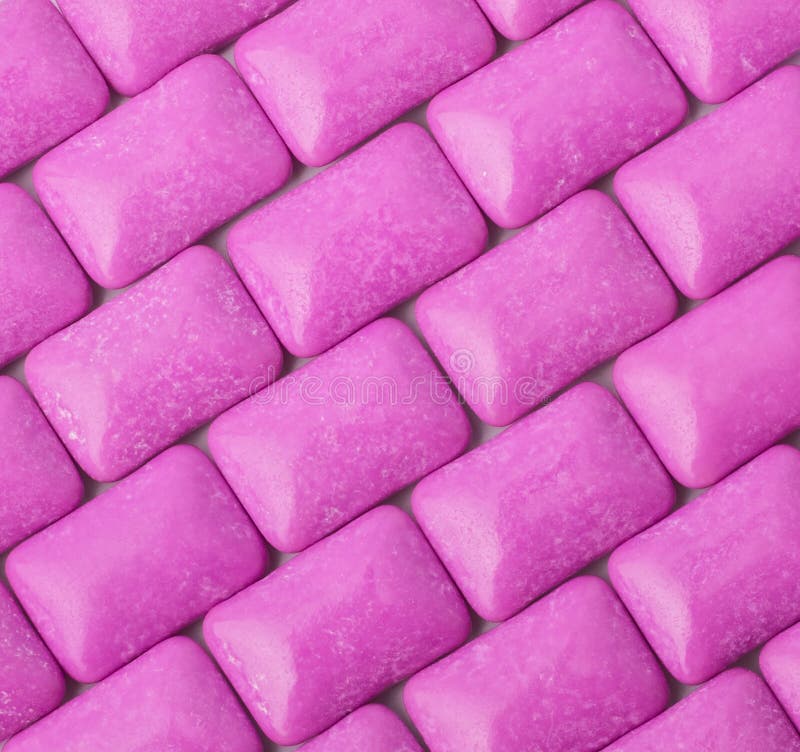 Fresh Chewing Gum. Background, Texture Stock Photo - Image of food ...