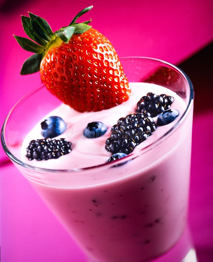 Fruit cocktail stock image. Image of closeup, summer - 42851873