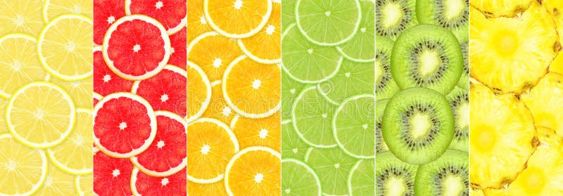 Fruit collage stock image. Image of collection, fruit - 50887513