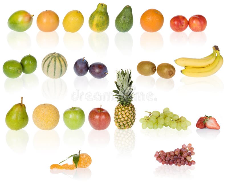 Fruit collection stock photo. Image of nutrition, background - 3770326