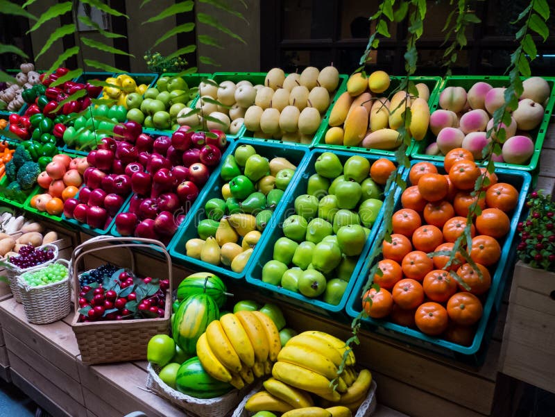 Fruit stock photo. Image of fruit, melon, colorful, banana - 40310762