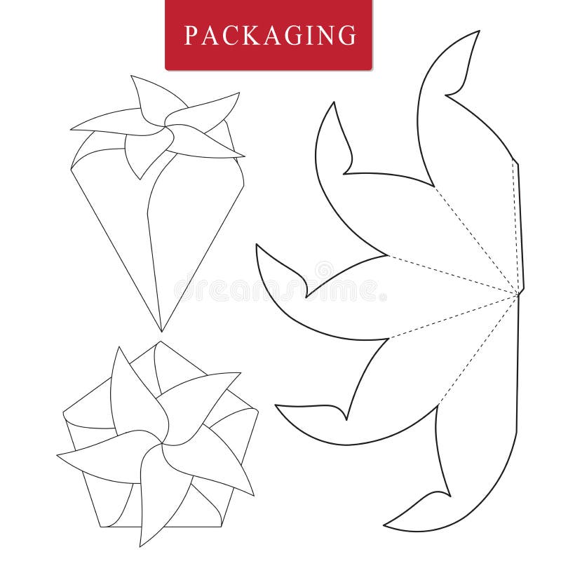 Fruit Concept Package.Vector Illustration of Box Stock Vector ...