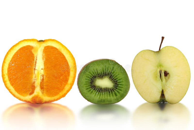 Fruit Coupé En Tranches Frais Photo libre de droits - Image: 11101095