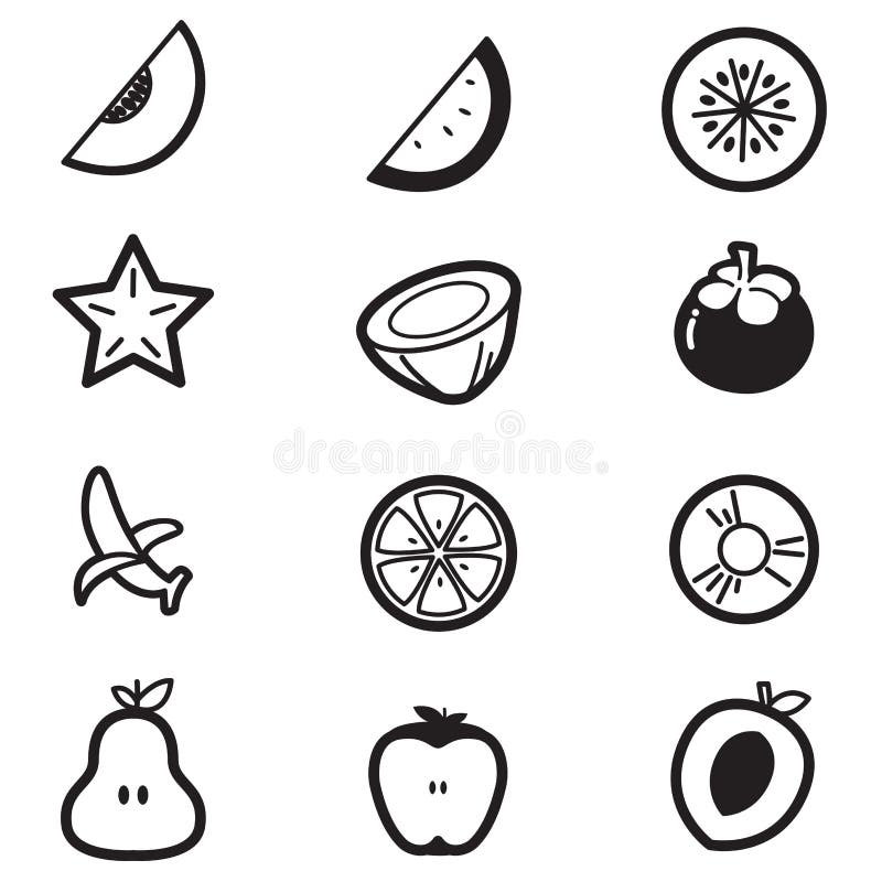 Fruit Cut Stock Illustrations – 267,525 Fruit Cut Stock Illustrations ...