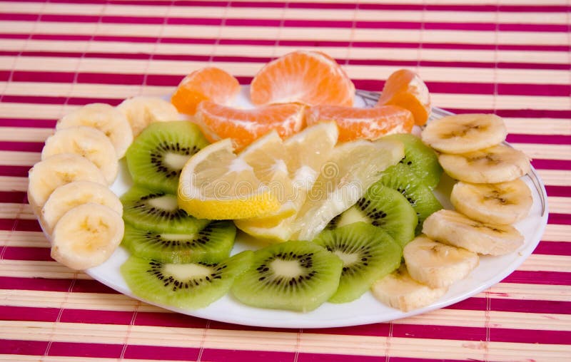 Fruit cutting stock photo. Image of banana, healthy, heap - 7068264