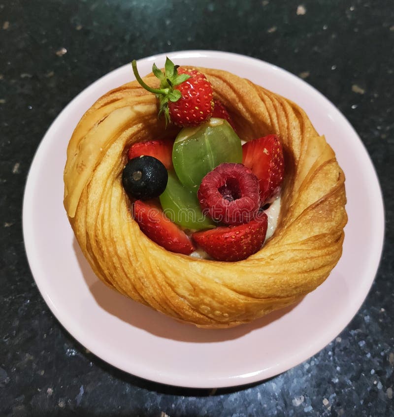 Fruit danishpastry stock photo. Image of pastry, danishpastry - 303460494