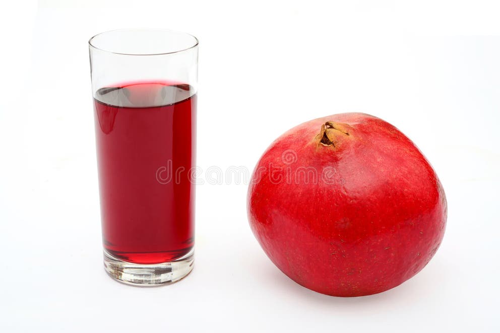 Fruit De Grenade Et Glace De Jus Photo stock - Image du normal ...