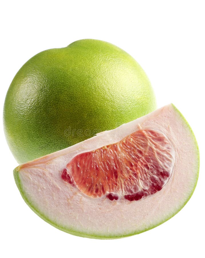 Tranche D'agrumes De Pamplemousse Image stock - Image du blanc, sain ...