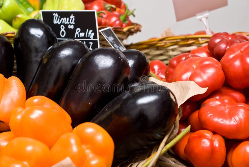 Fruit & De Winkel Van Groenten Stock Foto - Image of kruidenierswinkel ...