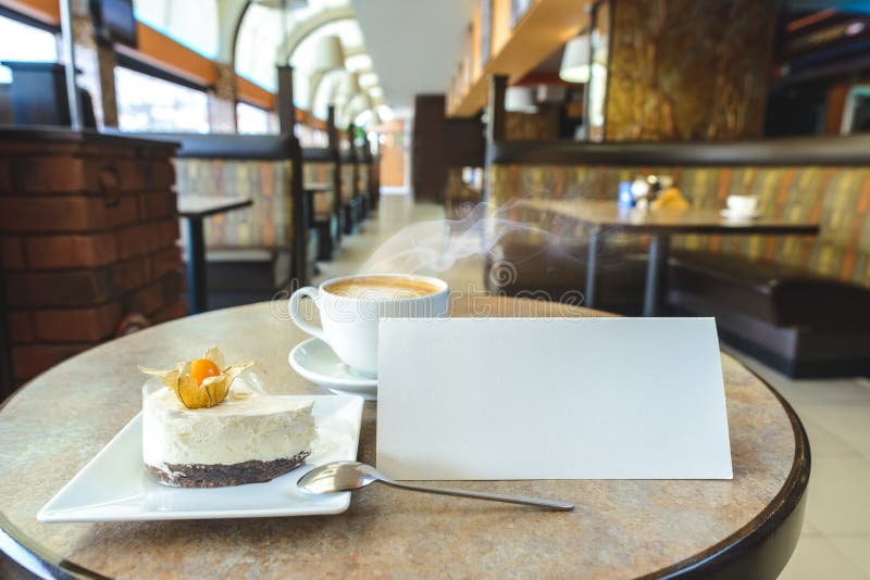 Fruit dessert in cafe stock image. Image of break, enjoy - 67774529