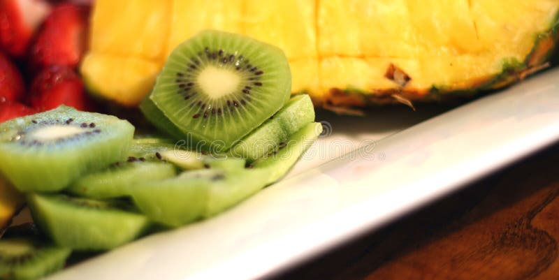 Fruit Dish 2 stock image. Image of green, plate, white - 2518239