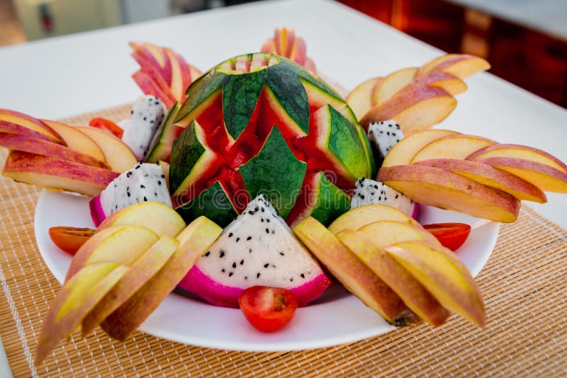 Fruit Dish stock image. Image of ingredient, mango, organic - 65026275