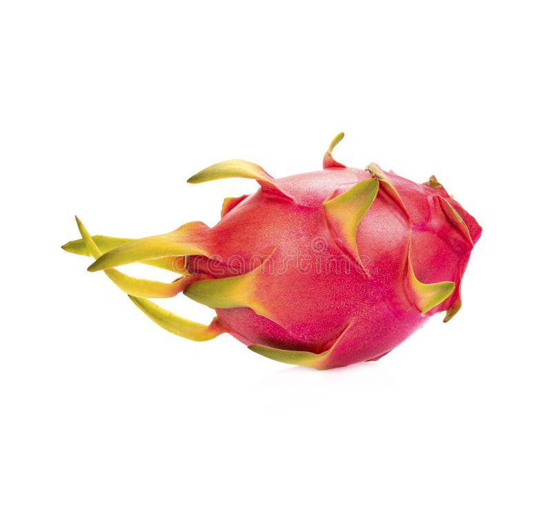 Fruit Du Dragon, Pitaya D'isolement Sur Le Fond Blanc Image stock ...