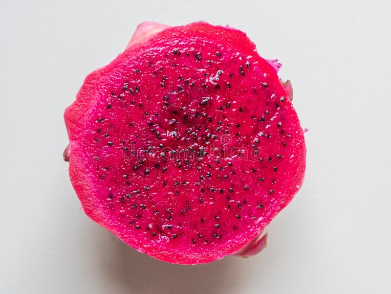 Fruit Du Dragon Pitaya, Pitahaya Sur Le Fond Blanc Image stock - Image ...