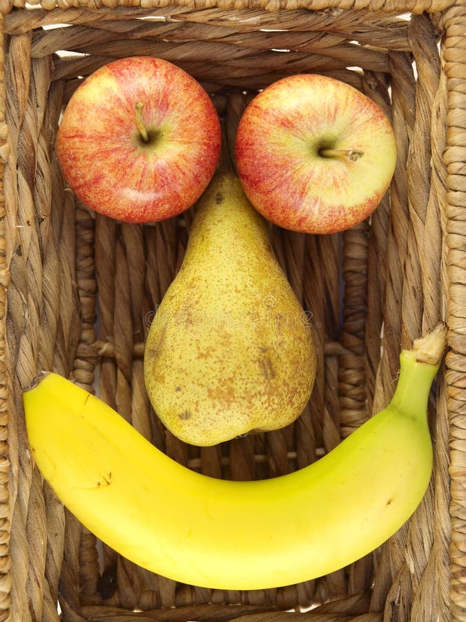 Fruit face stock image. Image of joyful, orange, nose - 2330151