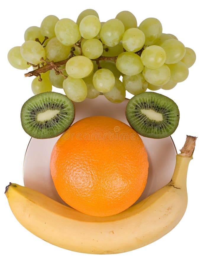 Fruit face stock image. Image of joyful, orange, nose - 2330151