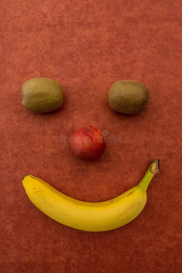 Fruit face stock photo. Image of food, face, ripe, fruit - 45302698