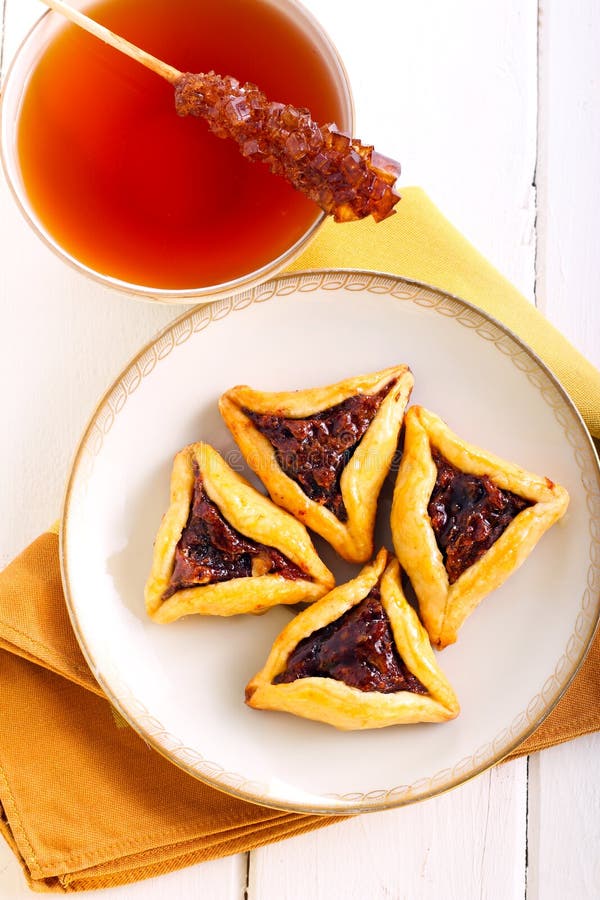 Fruit Filling Pastry Triangles Stock Image - Image of treat, cookies ...