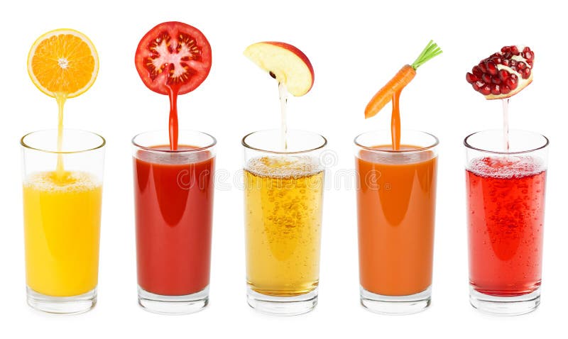 Bouteille En Verre De Jus De Fruit Photo stock - Image du bouteille ...